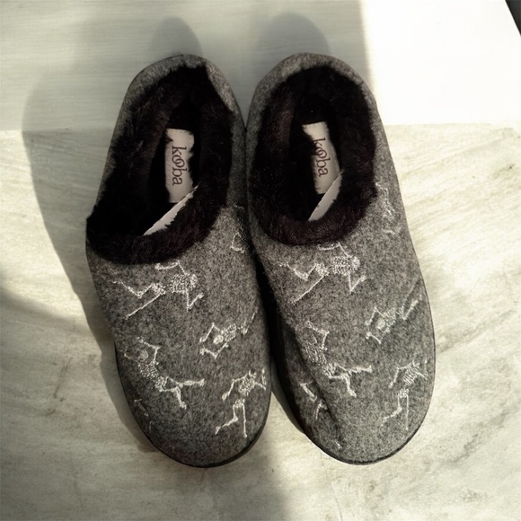 Kooba | Shoes | Kooba Black And White Skeleton Slippers | Poshmark